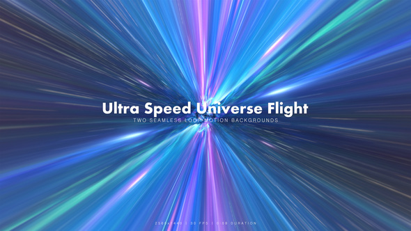 Ultra Speed Universe Flight 8, Motion Graphics | VideoHive
