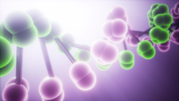DNA Model Rotate, Motion Graphics | VideoHive