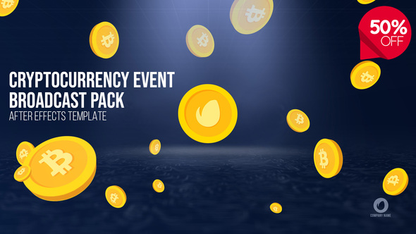 Cryptocurrency Event Broadcast Pack by FVS | VideoHive