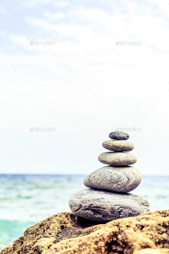 Stones balance inspiration wellness concept Stock Photo by blas | PhotoDune