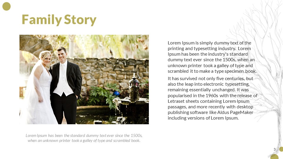 Family Book PowerPoint Presentation Template, Presentation Templates