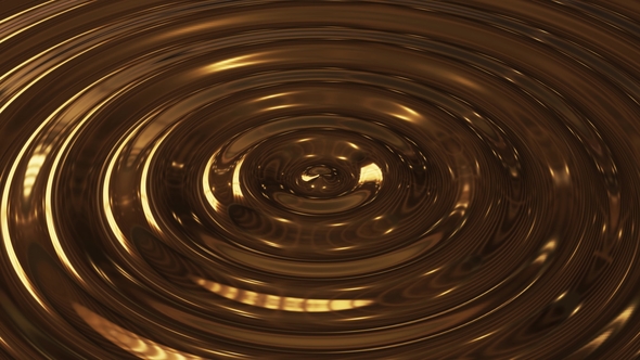Abstract Loop Ripple Gold 3d Wave, Motion Graphics | VideoHive