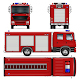 Fire Truck Vector Template, Vectors | GraphicRiver