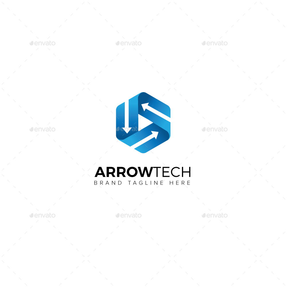 Arrow Tech, Logo Templates | GraphicRiver