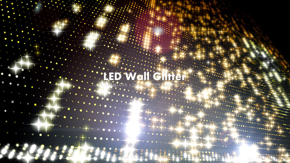 LED Wall Glitter 4, Motion Graphics | VideoHive