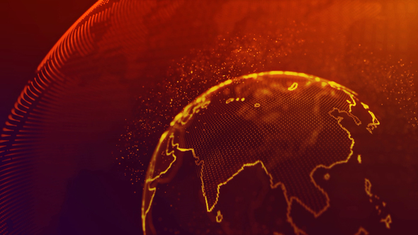 Particles Planet Earth, Motion Graphics | VideoHive