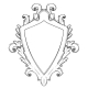 Baroque Shield Drawing, Vectors | GraphicRiver