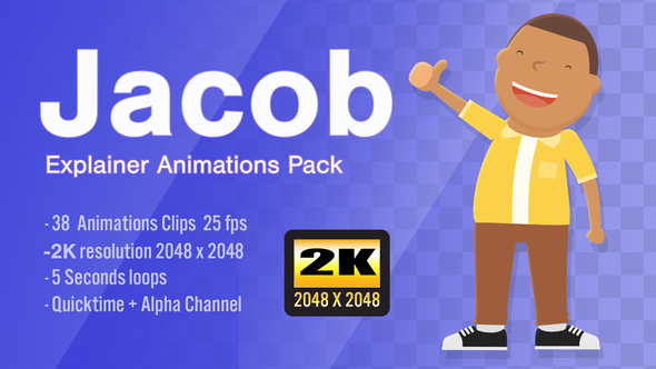 Jamie Character Animation Pack by montae | VideoHive