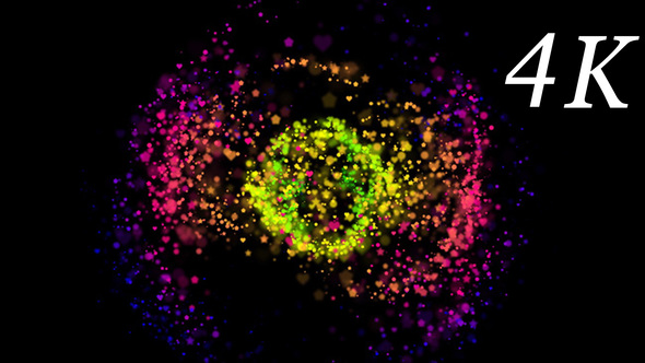 Glow Particles 4K 01, Motion Graphics | VideoHive