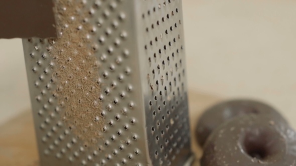 Grating Chocolate in, Stock Footage | VideoHive