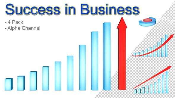 Success in Business Chart, Motion Graphics | VideoHive