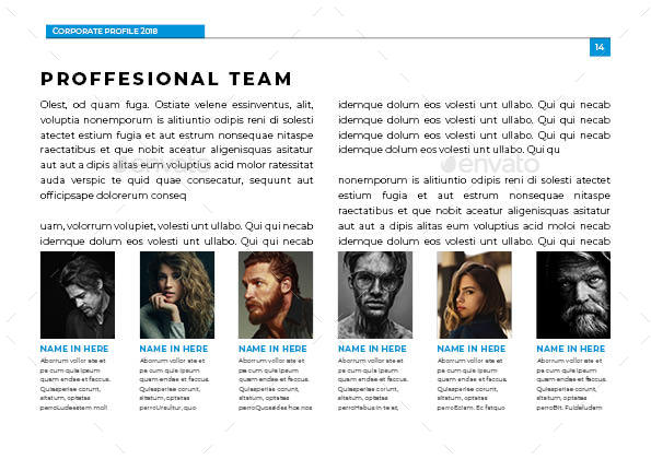 Corporate Profile Magazine, Print Templates | GraphicRiver