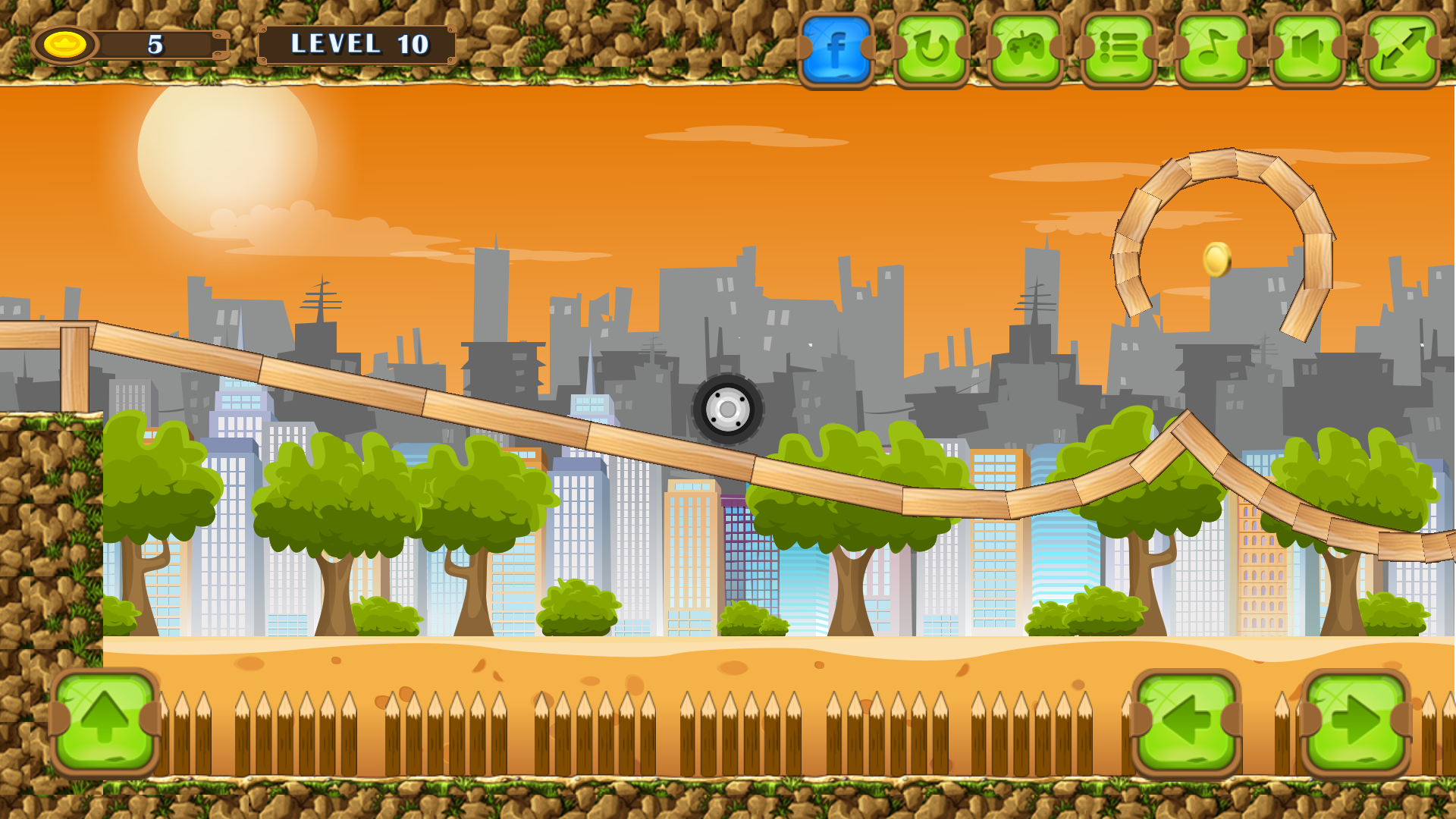 Car BackWheel - HTML5 Javascript game(Construct2 | Construct 3 both version included) by atlasplus