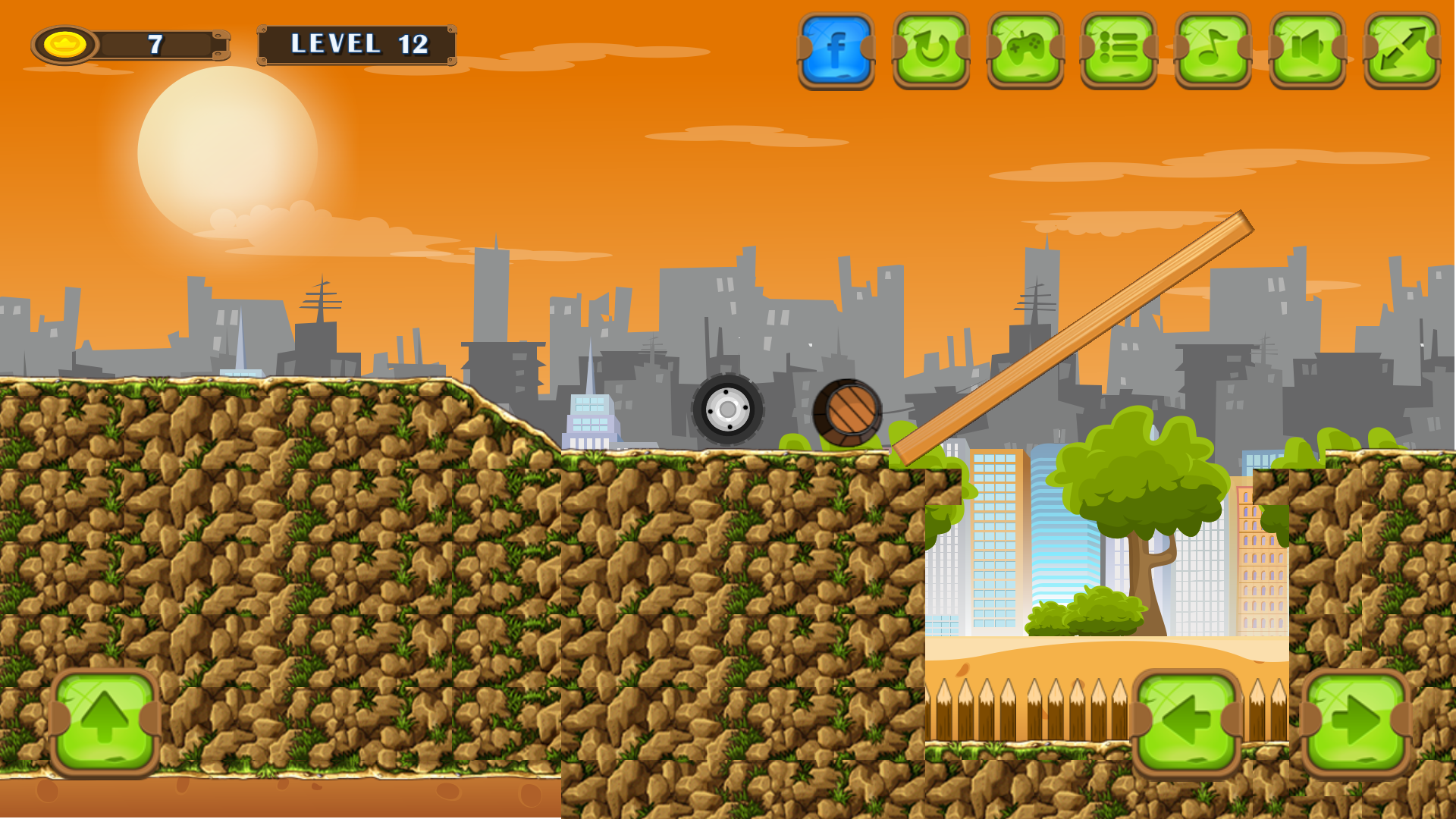 Car BackWheel - HTML5 Javascript game(Construct2 | Construct 3 both version included) by atlasplus