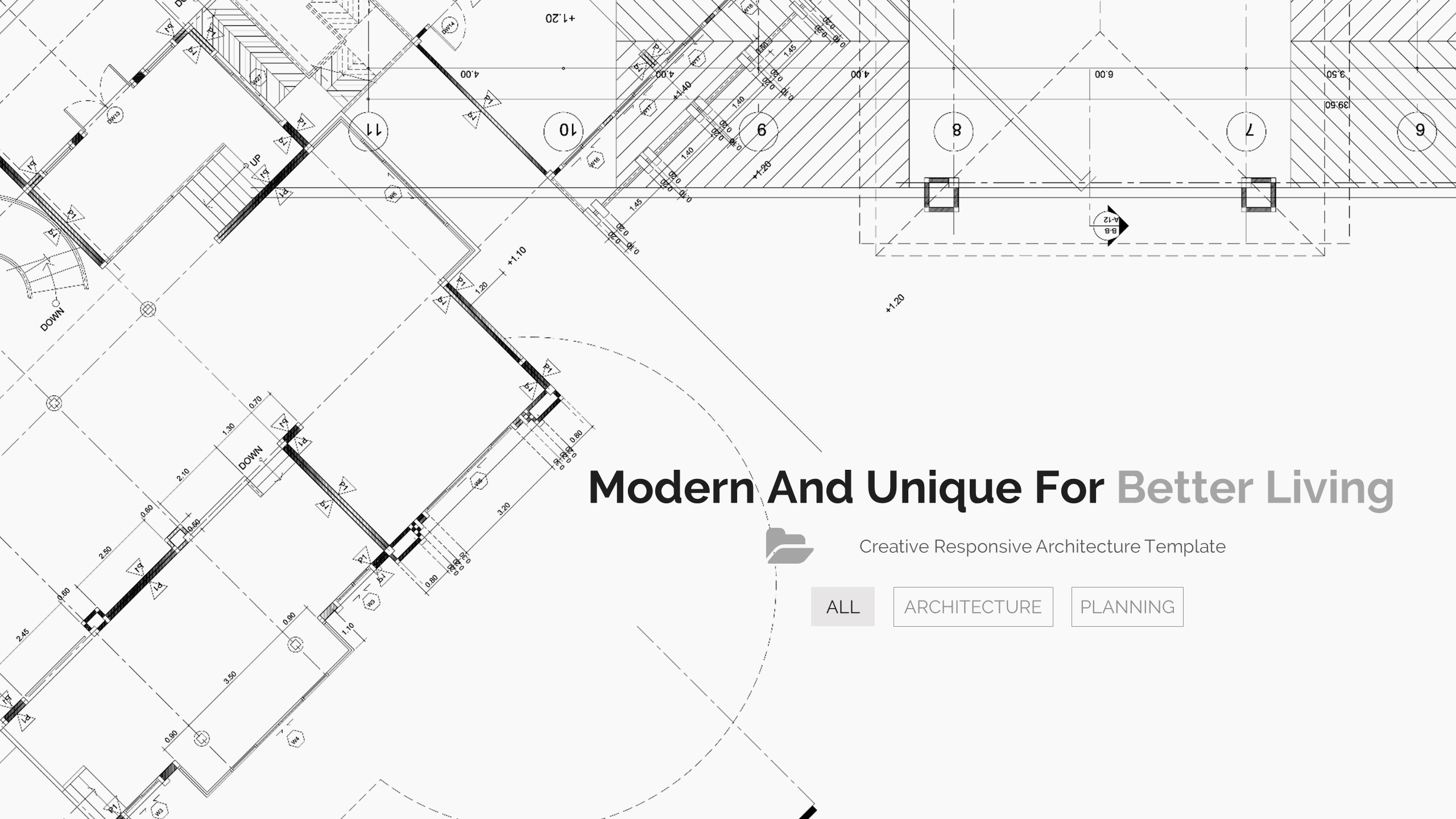 Architecture Interior and Construction Design Powerpoint Template ...