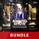 Music Award Flyer Bundle, Print Templates | GraphicRiver