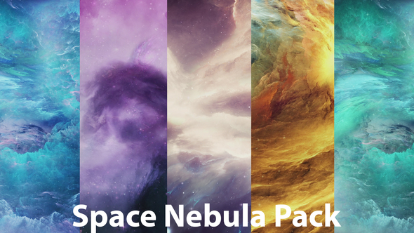 Beautiful Space Nebula Pack, Motion Graphics | VideoHive