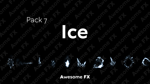 Awesome FX Pack 7: Ice, Motion Graphics | VideoHive