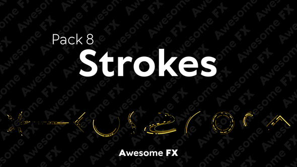 Awesome FX Pack 8: Strokes, Motion Graphics | VideoHive