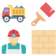 Construction Color Vector Icons Set, Icons | GraphicRiver