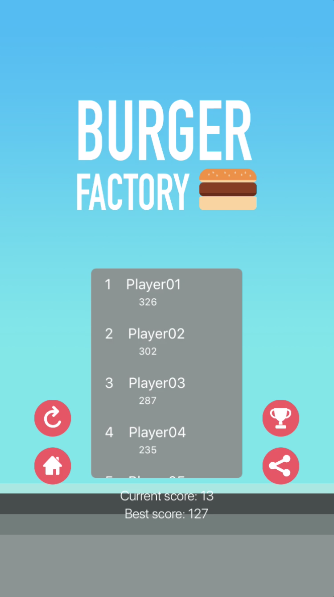 Burger Factory by TapTapStudio | CodeCanyon