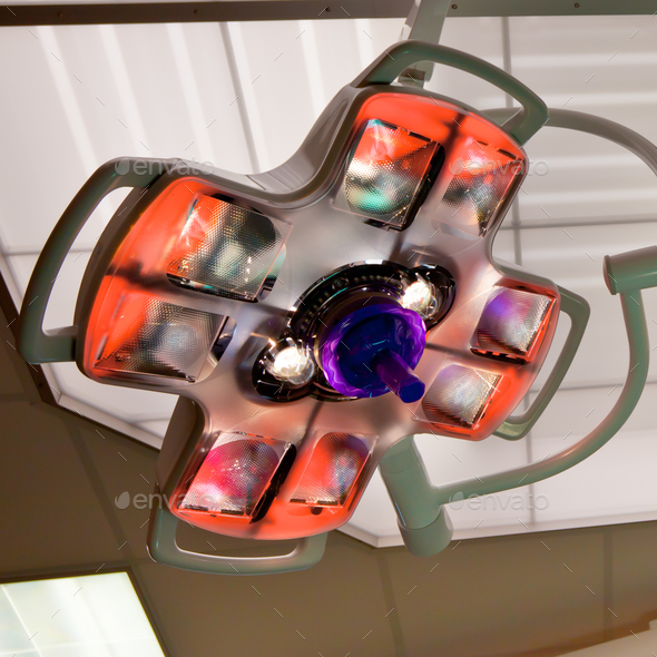 Operation Room Lights Stock Photo by CreativeNature_nl | PhotoDune