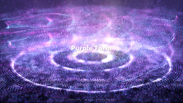 Purple Form, Motion Graphics | VideoHive