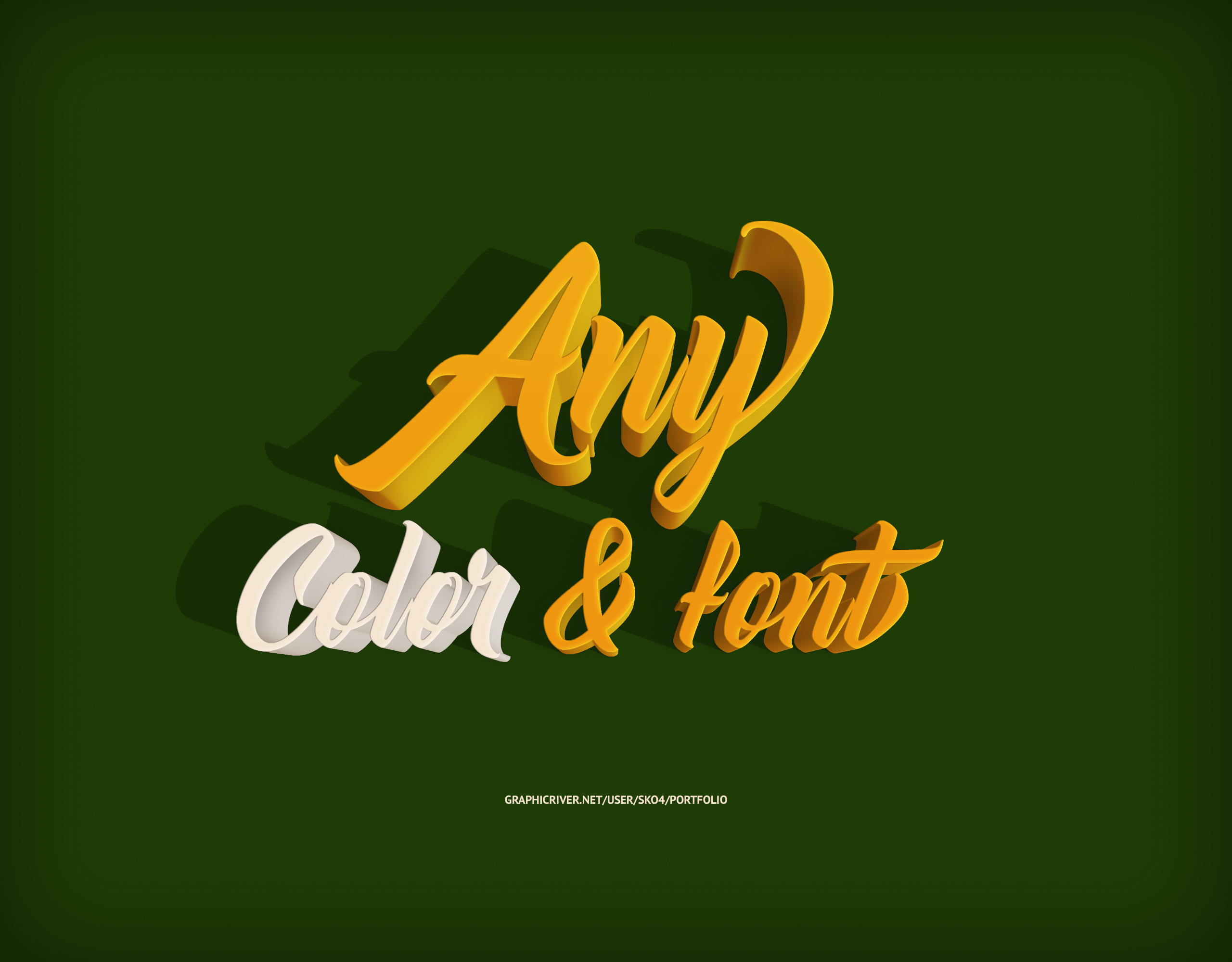 3D Generator with Multi Directional Shadow, Add-ons | GraphicRiver