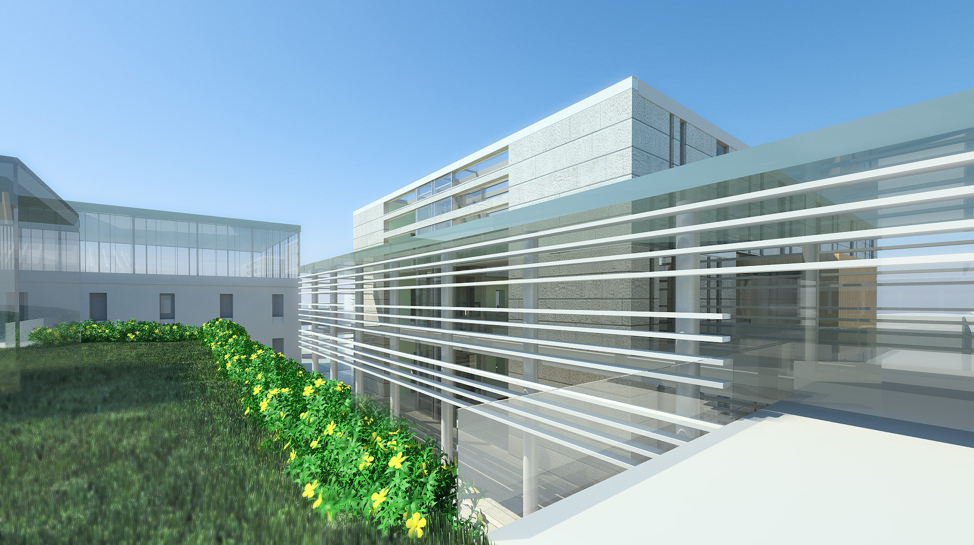 Campus Buildings Set 01 by harumscarum | 3DOcean