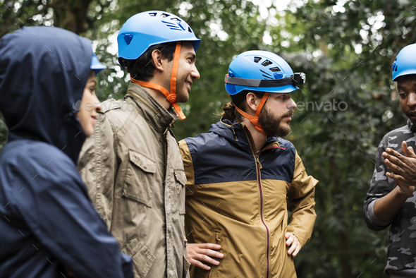 Team building outdoor in the forest Stock Photo by Rawpixel | PhotoDune