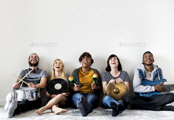 People together enjoying music Stock Photo by Rawpixel | PhotoDune