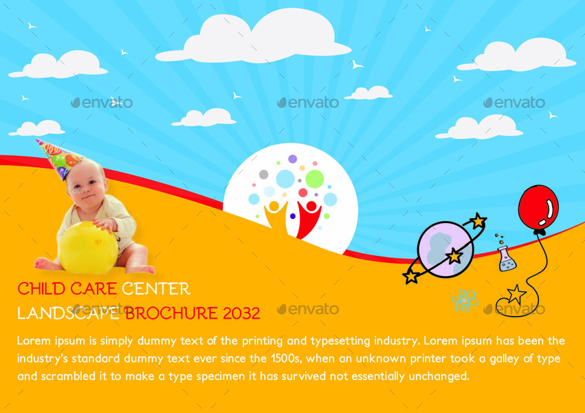 kids Brochure, Print Templates | GraphicRiver