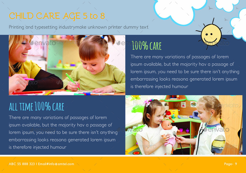 kids Brochure, Print Templates | GraphicRiver