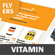 Vitamin Store Flyers – 4 Options by Mike_pantone | GraphicRiver