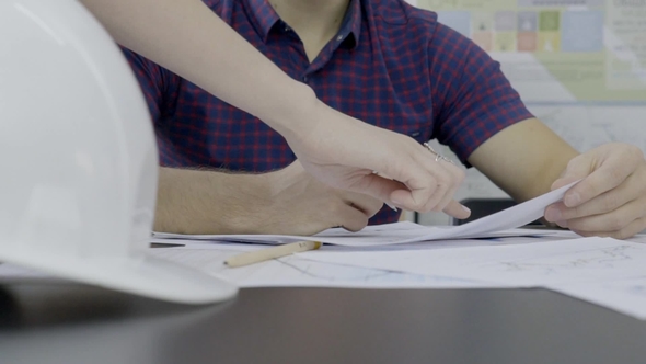 An Official for Signing and Approving Secretary Gives Important ...