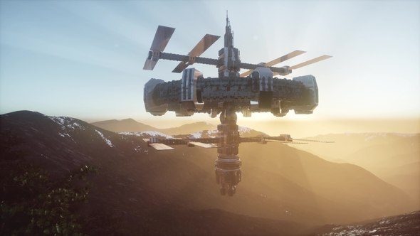 Alien UFO at Earth, Motion Graphics | VideoHive