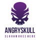 Angry Skull Logo, Logo Templates | GraphicRiver