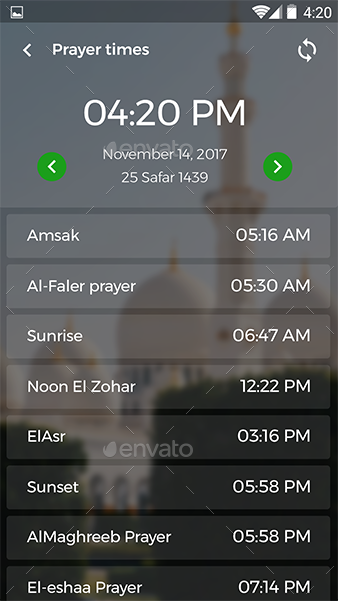 Muslim Community App UI Kit| Prayer App UI Kit| Scholar App UI Kit ...