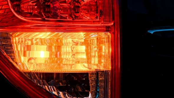 Car Light and Turn Signals, Stock Footage | VideoHive