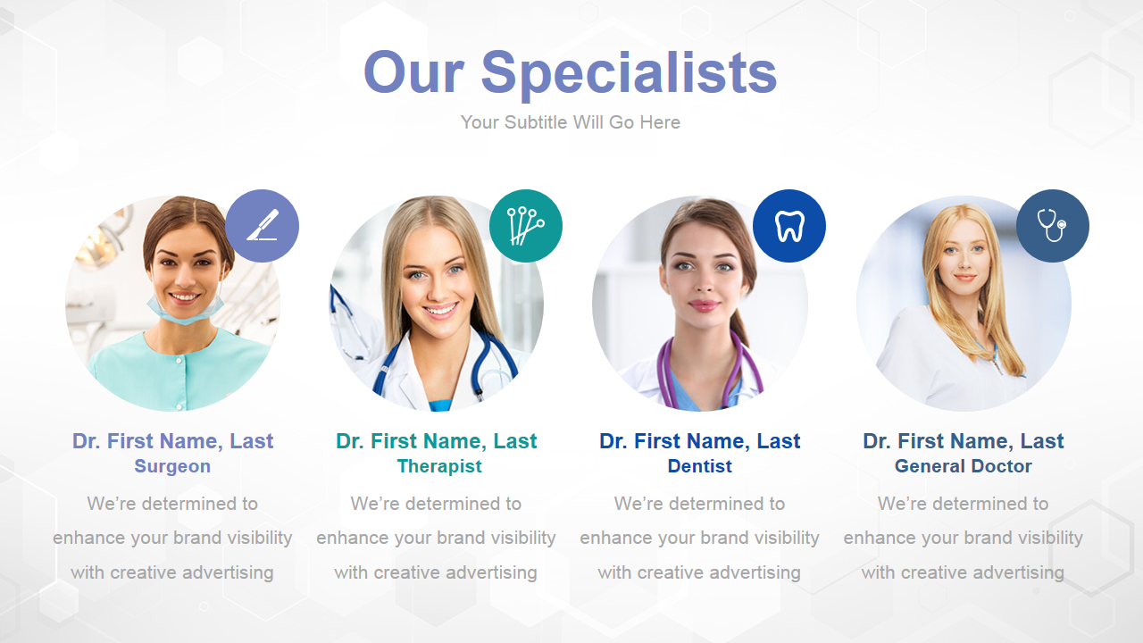 Medical Center Profile PowerPoint Presentation Template Designs ...