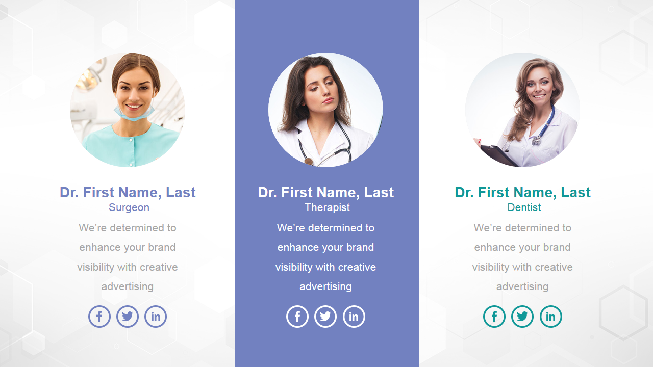 Medical Center Profile PowerPoint Presentation Template Designs ...