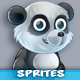 Panda 2D Game Character Sprites Sheets, Game Assets | GraphicRiver
