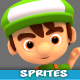 4 Directional 3D Style Game Character Sprites 09, Game Assets ...