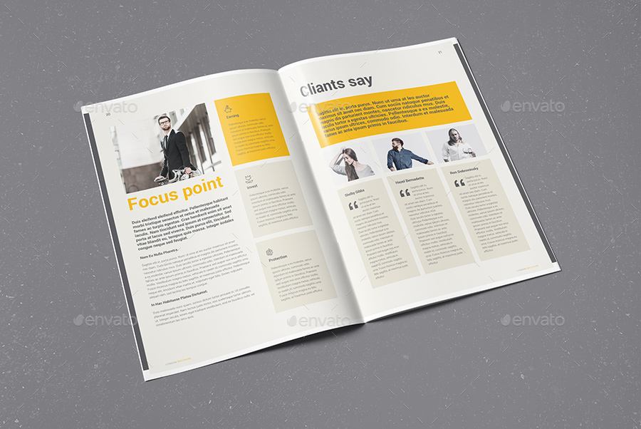 London Brochure, Print Templates | GraphicRiver