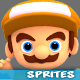 4 Directional 3D Style Game Character Sprites 06, Game Assets ...