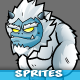 Yeti Monsters 2D Game Chracter Sprites 270, Game Assets | GraphicRiver