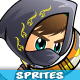 Assassin 2D Game Character Sprites 268, Game Assets | GraphicRiver