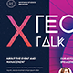 Tech Talk Event Flyer, Print Templates | GraphicRiver