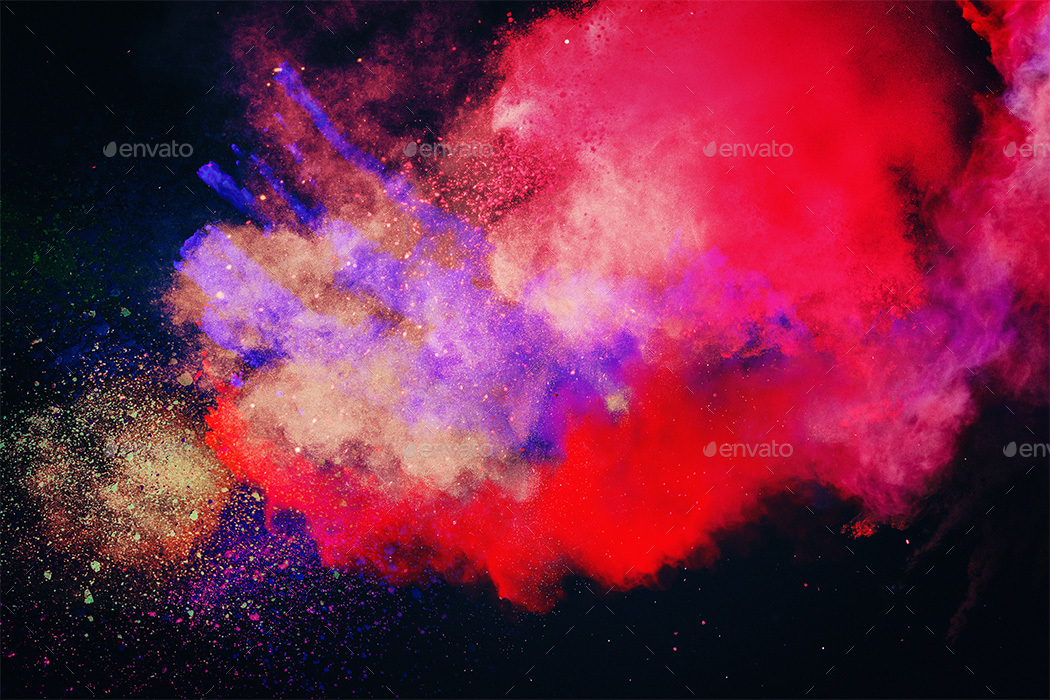 480 Colorful Powder Backgrounds Bundle, Graphics | GraphicRiver
