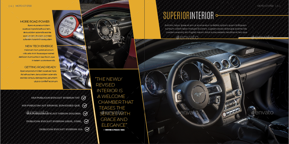 12pg Square Performance Brochure, Print Templates | GraphicRiver